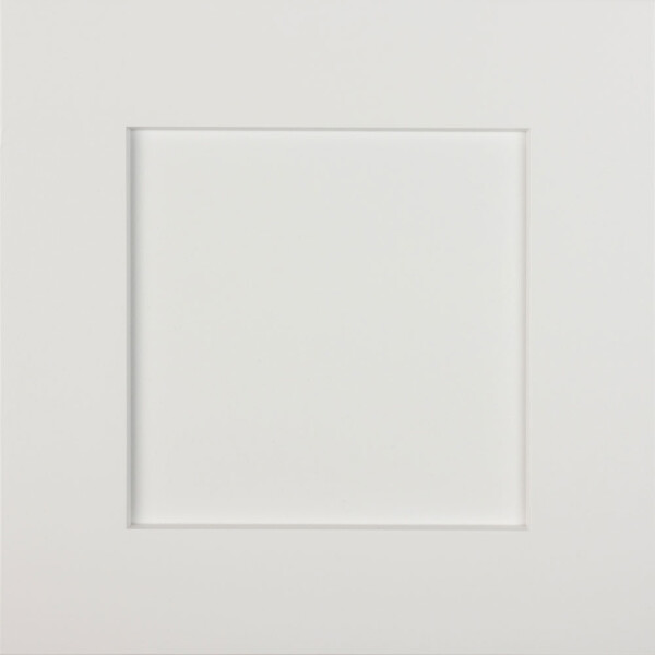 Shaker in Extra White - Burrows Cabinets - Texas builder-direct cabinets